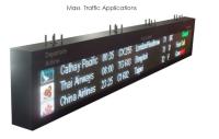 China P6 P8 Airport Flight Display Board Shopping Mall Advertising Screen for sale