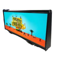 China Full Color 5000nits P2.5 Car Roof LED Signs 3840Hz High Refresh rate for sale
