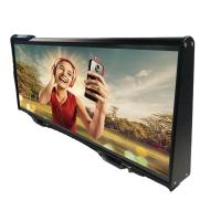 China RGB 3in1 Tri Color Taxi Roof LED Display Full Color Mobile Advertising for sale