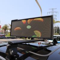 China Outdoor P2.5 P3.33 LED Taxi Sign Screens Wifi USB 3G 4G Control for sale