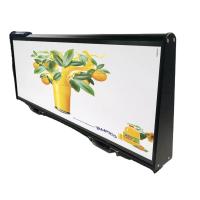 China Max 250W Avg 150W Taxi Roof LED Display Double Sides Vehicle Sign for sale