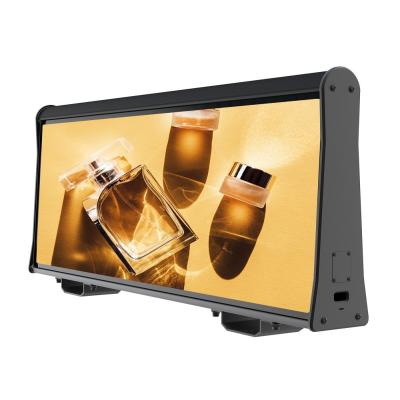 China 240×320mm Module Taxi Roof LED Display Double Side Advertising Sign for sale