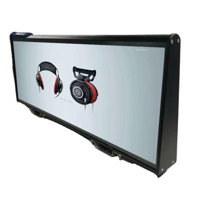 China CE ROHS FCC Taxi Roof LED Display Full Color Advertising Panel for sale