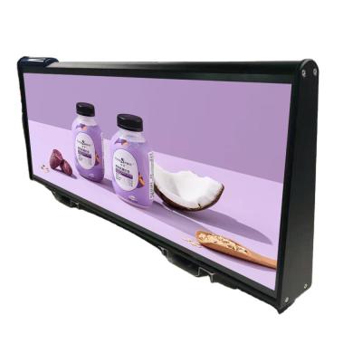 China Pixel 3.33 Taxi Roof LED Display Lightweight Outdoor Advertising Board for sale