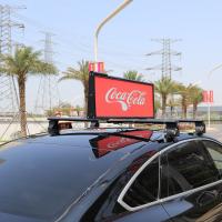 China Ultra Thin 5000nit Taxi Roof LED Display Anti Vibration Waterproof for sale