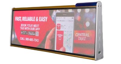 China P2.5mm 3840Hz Car Roof Advertising Sign High Brightness 4500nits for sale