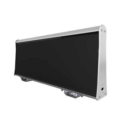 China IP65 4500nits Taxi Roof LED Display 4G Wifi GPS Double Sided Screen for sale