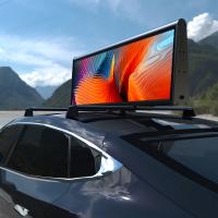 China Outdoor 960x320 3840Hz Taxi Top LED Screen P2.5 Advertising Signs for sale