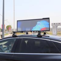 China HD Outdoor 4500nits Car Roof Advertising Signs Energy Saving for sale