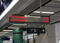 China EN12966 LED Passenger Information Display Subway Train Station use for sale