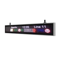 China P10 Color 5500k 8000k Train Station Information Board for sale