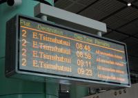 China 7000Nits LED Passenger Information Screen Digital Traffic Message Sign for sale