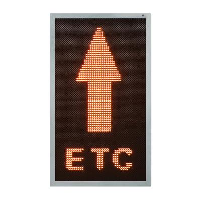 China LED OT16 IP65 12400NITS Motorway VMS Signs Road Variable Message for sale