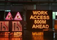 China LED RGB EN12966 NTCIP Highway Electronic Signs VMS Warning Board for sale