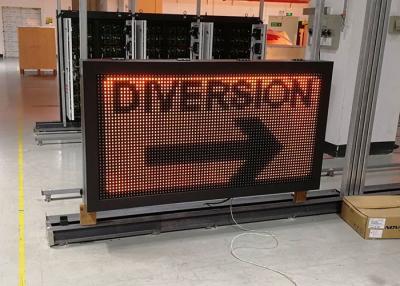 China EN12966 NTCIP LED Traffic Control Sign Road Safety Vehicle Mounting for sale