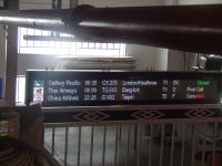 China IP65 LED Airport Flight Information Display Variable Message Sign for sale
