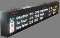 China VMS Airport Flight Display Board LED Intelligent Navigation System for sale