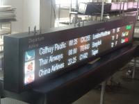 China SMD LED Airport Flight Schedule Screen Route Guidance Terminal for sale