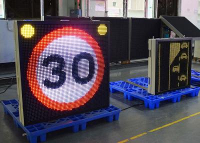 China Electronic Traffic EN12966 Flashing Light Signs Road Safety Warning for sale