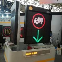 China P20 960*960mm LED Traffic Warning Signs VMS Street Caution Guidance for sale