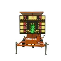 China Truck Van Trailer VMS Road Signs Mobile LED Traffic Message Board for sale