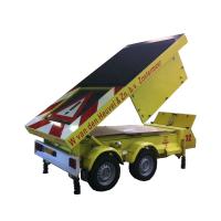 China P10 P25 trailer mounted lED screen Mobile Advertising Billboard for sale