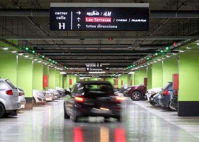 China Square 510 DIP VMS Parking Space Available CountingLED Display Board for sale