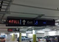 China Square 510 DIP VMS Parking Space Available CountingLED Display Board for sale