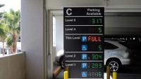 China High Brightness EN12966 P12 Full Color LED Display For Parking Lot for sale