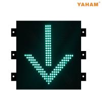 China 5mm Chips DIP LED Lane Control Signs Stop Go Traffic Signal Board for sale