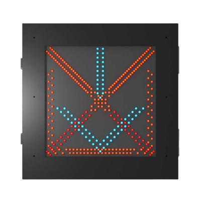 China P10mm P16mm LED Lane Control Signs Parking Lot Exit Signs Signal for sale
