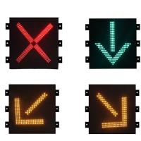 China EN12966 LED lane use control signs VMS Road Indication Safety Signs for sale