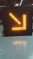 China EN12966 P20 P16 Traffic LED Arrow Sign For Road Tunnel Motorway for sale