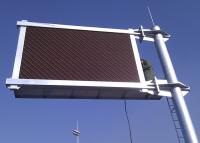 China EN12966 Lens LED VMS Signs Highway Trailer Traffic Information Board for sale