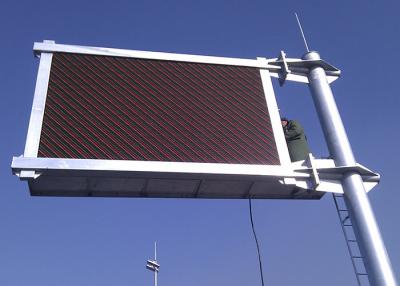 China EN12966 Lens LED VMS Signs Highway Trailer Traffic Information Board for sale