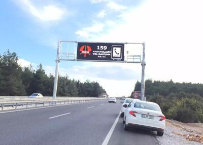 China Energy Saving P12mm LED VMS Signs City Road Gantry Information for sale