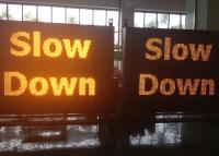 China Waterproof  IP65 Traffic Information Board P12 Electronic Highway Sign for sale