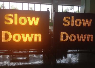 China Waterproof  IP65 Traffic Information Board P12 Electronic Highway Sign for sale