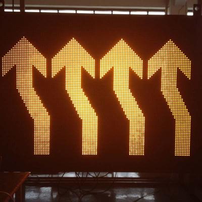 China Traffic VMS Electric Road Sign P10 P20 16×8 LED Display Module for sale