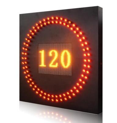 China Red Circle Full Color VMS Speed Limit Highway P10 Highway LED Signs for sale