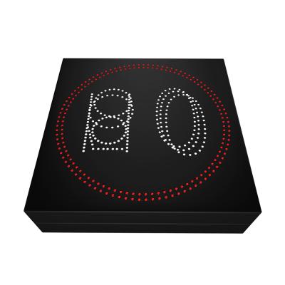 China 50W P20 Electronic Speed Limit Sign Digital Traffic Message board for sale