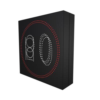 China Portable Speed Limit Electronic Signs RS485 RS232 GPRS Ethernet 4G 3G for sale
