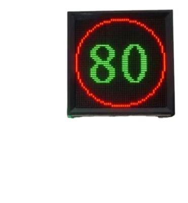 China Digital IP65 Electric Speed Limit Sign Traffic Dynamic LED Display for sale