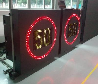 China 50W Traffic Speed Limit Signs Highway LED Variable Message Board for sale