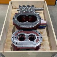 China Steel Atlas Copco Air End For Electric Screw Air Compressor for sale