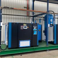 China Electric Air Compressor Screw Normal Pressure Screw Industrial Air Compressor for sale
