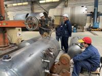 China 10L CRN Nitrogen Pressure Vessel Stainless Steel 100bar for sale