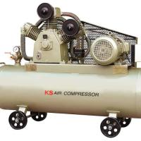 China Ks Series Piston Air Compressor Low Speed Quieter Operation for sale