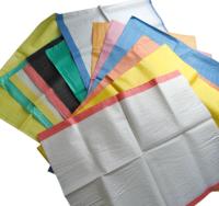 China Rice Rotogravure PP Woven Packaging Bags Seed Fertilize 700mm for sale
