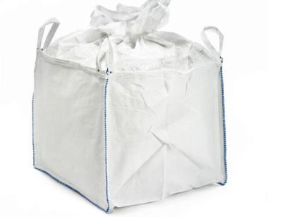 China 900x1100mm FIBC Big Bag Duffle Top Spout Bottom 6/1 Jumbo Bulk Bags for sale